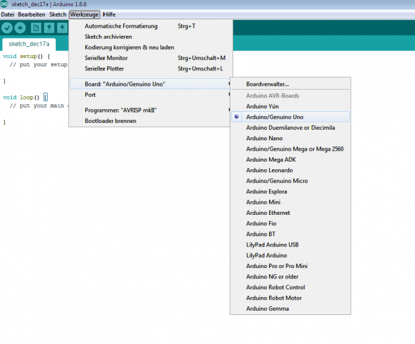 Arduino Mega 2560 “Hello World” – Blink mit der Arduino IDE | 42project.net