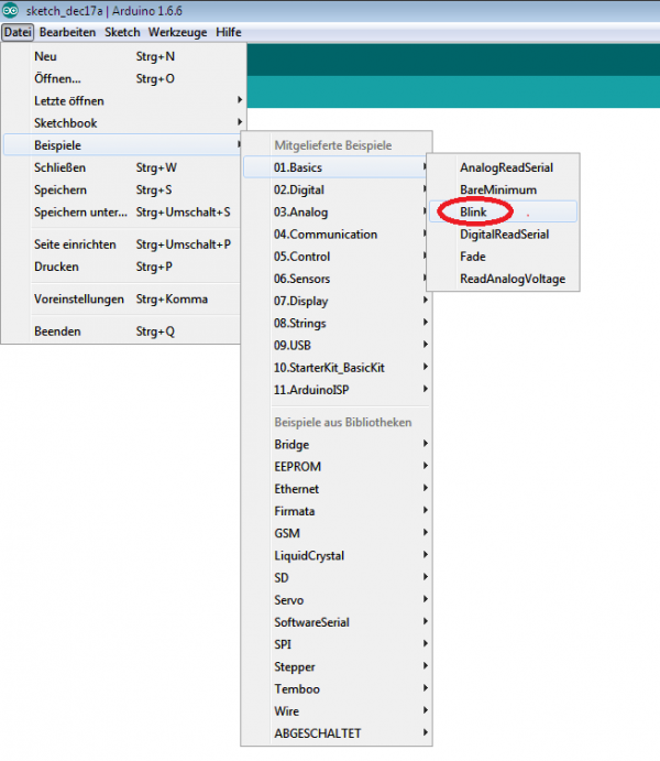 Arduino Mega 2560 “Hello World” – Blink mit der Arduino IDE | 42project.net