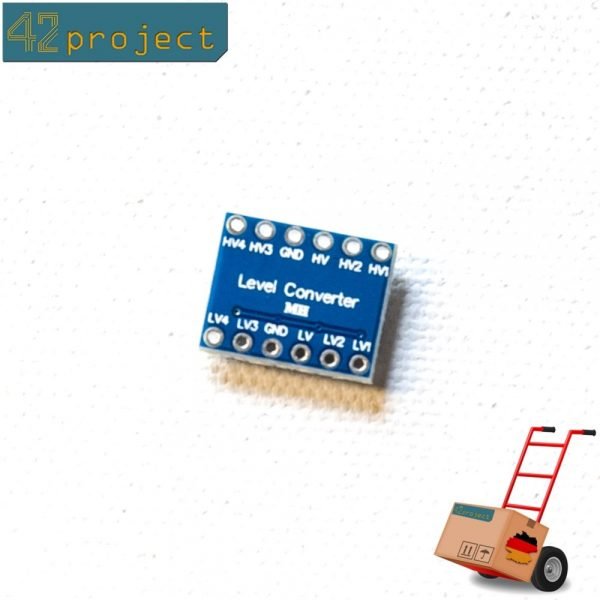 Pegelwandler 4 Kanal I2C SPI Logik Level Shifter Converter BiDir 5V~3 ...