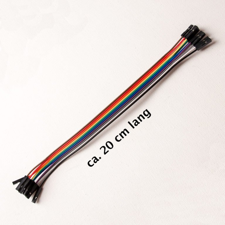 20cm Jumperkabel / Dupont Kabel / Steckbrücke w-w; für z.B. Arduino ...