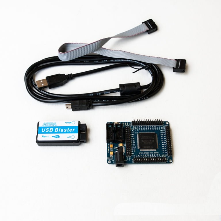 Altera Cyclone II EP2C5T144 FPGA Development Board + USB Blaster JTAG ...