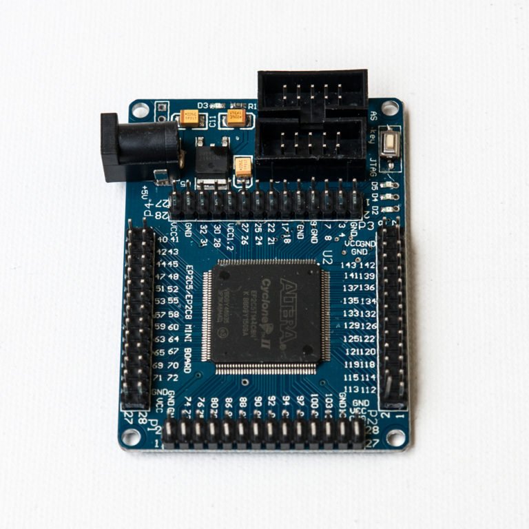 Altera Cyclone II EP2C5T144 FPGA Development Board + USB Blaster JTAG ...