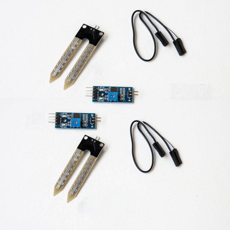 2 x Hygrometer Feuchte Feuchtigkeitssensor Boden Sensor Module für ...