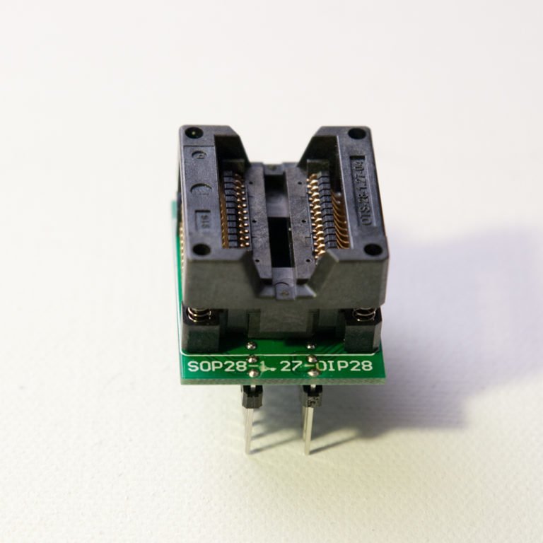 SO28 SOP28 zu DIP28 DIL28 1:1 Programmieradapter 300 mil breakout board ...