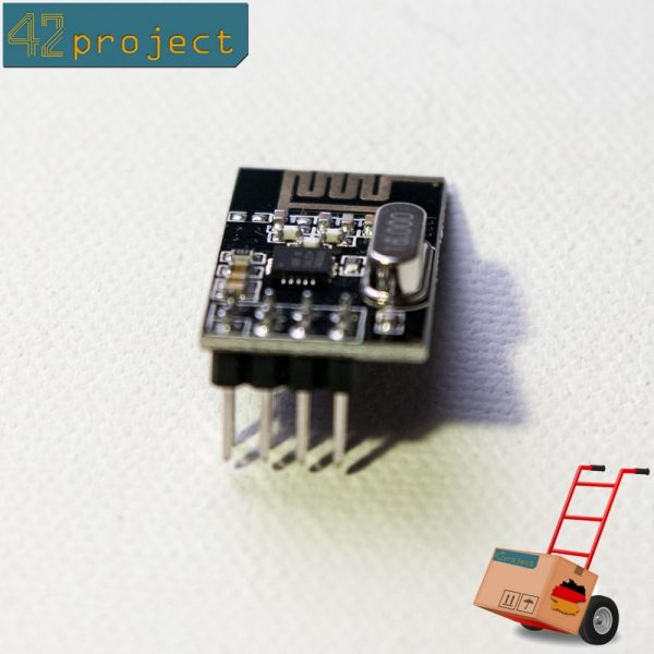 NRF24L01+ Wireless Transceiver Modul 2.4G Funkchip Funkmodul für Arduino, STM32 | 42project.net