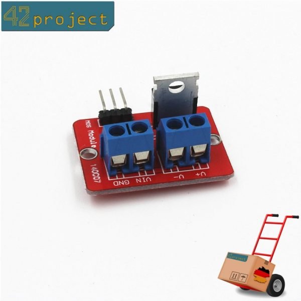 IRF520 MOSFET Transistor Driver Treiber Modul kompatibel mit Arduino ... IRF520 MOSFET Transistor Driver Treiber Modul kompatibel mit Arduino ...