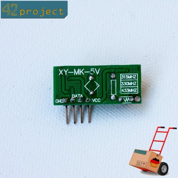 3er Set 433MHz RF Sender + Empfänger Kit Funkmodul Transmitter für ...