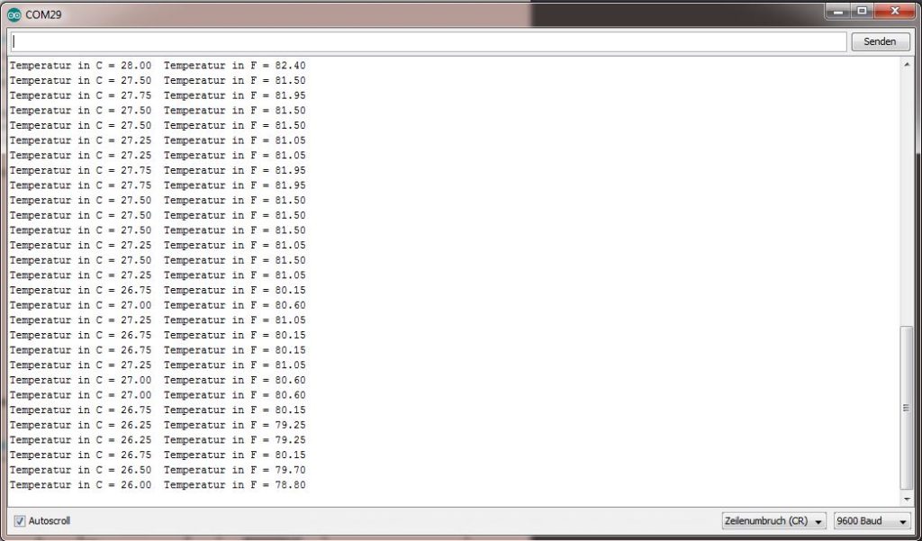 Hohe Temperaturen bis 1000°C mit dem MAX6675 und einem Thermoelement ...