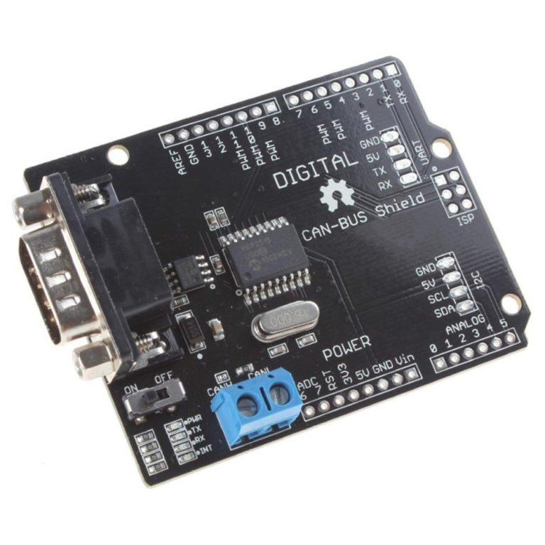 CAN-Bus Shield für Arduino OBD2 OBDII MCP2515 MCP2551 mit Sub-D 9 Modul ...