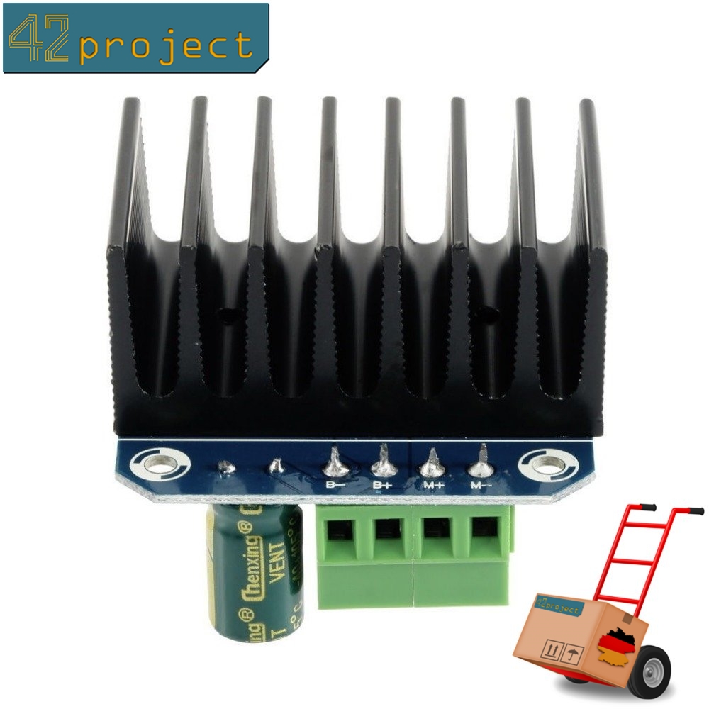 Motortreiber H-Brücke IBT-2 BTS7960B DC 43A PWM Motor Treiber für ...