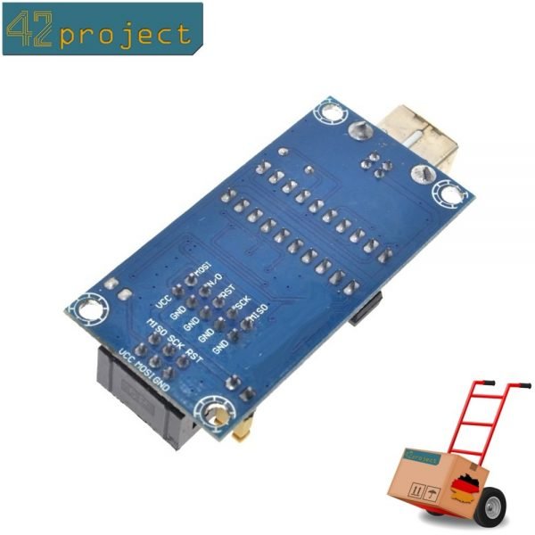 Usb Tiny Isp Programmer Mit Kable 610pin Für Avr Atmega Arduino Programmierer
