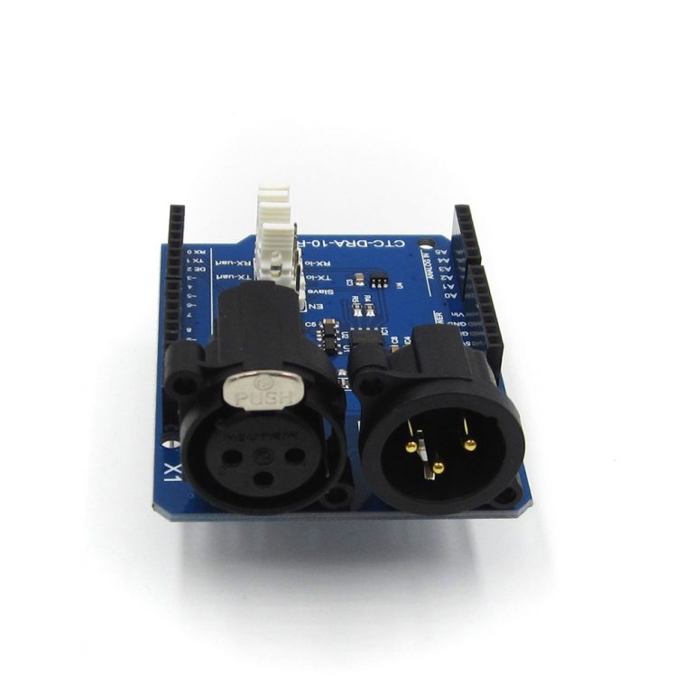 DMX Shield / Erweiterungs-Modul DMX-Master DMX512 MAX485 RDM XLR 3 für ...