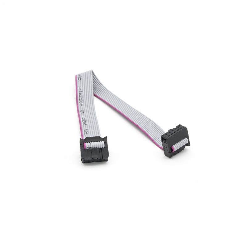 10 Pin F/F IDC Anschluss Flachbandkabel AVR TPI JTAG ST Link ISP Kabel ...