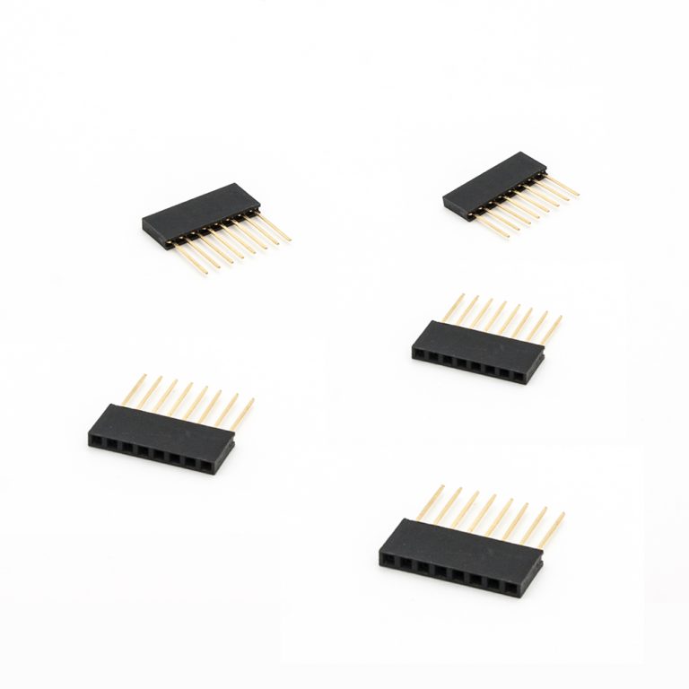 5x Stapelbare Buchsenleiste Stiftleiste 8P 2,54 mm pin-header für Arduino UNO | 42project.net