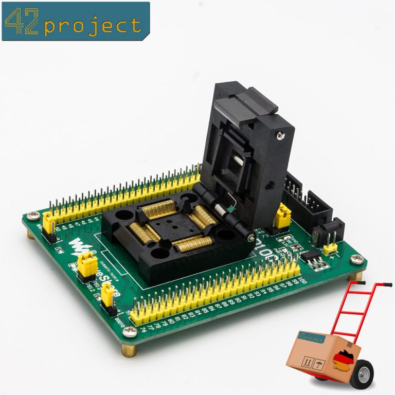 QFP100 LQFP100 QFP STM32 STM32F4 IC Test Socket Programming Adapter 0 ...